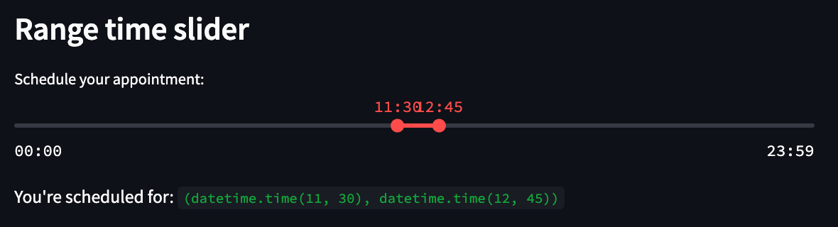 #30DaysOfStreamlit Day8 st.slider